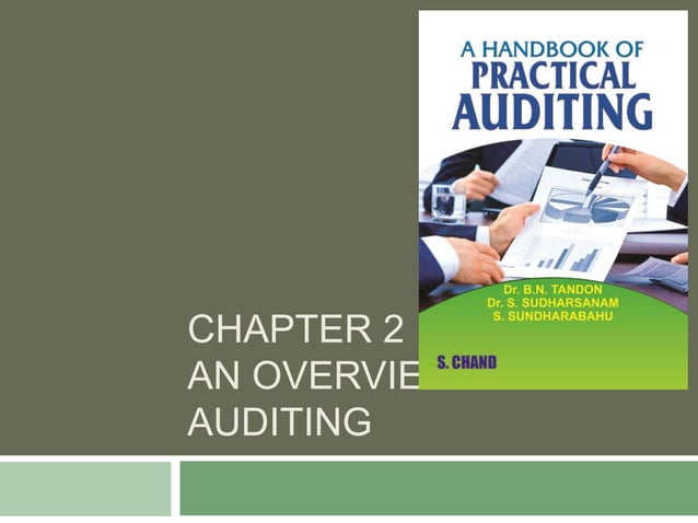 Auditing Chapter 2 | PPTX
