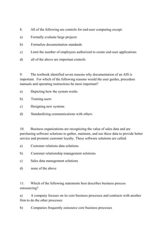 Acc 340 final exam guide new | PDF
