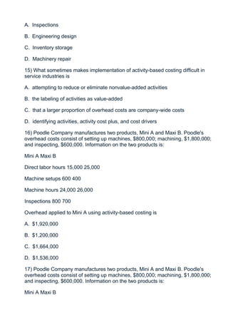 Acc 349 final exam | DOCX