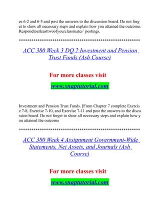 Acc 380 Effective Communication-snaptutorial.com