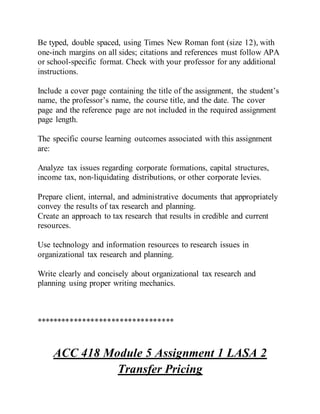 Acc 418 Education Redefined - snaptutorial.com