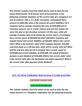 ACC 421 GENIUS Introduction Education--acc421genius.com