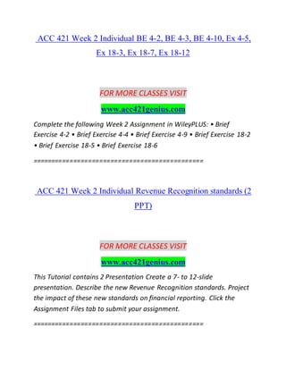 ACC 421 GENIUS Education Planning--acc421genius.com