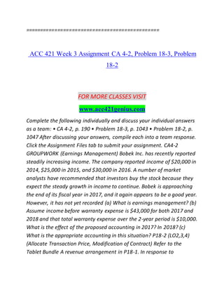 ACC 421 GENIUS Education Planning--acc421genius.com