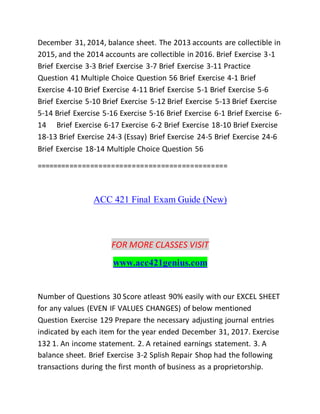 ACC 421 GENIUS Education Planning--acc421genius.com