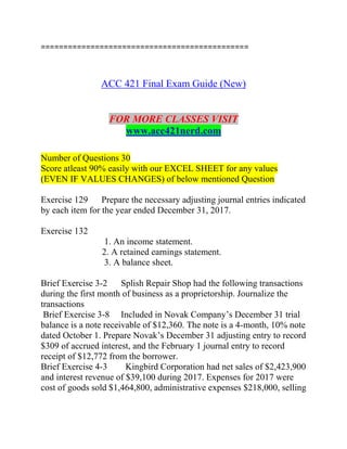 ACC 421 NERD Introduction Education--acc421nerd.com