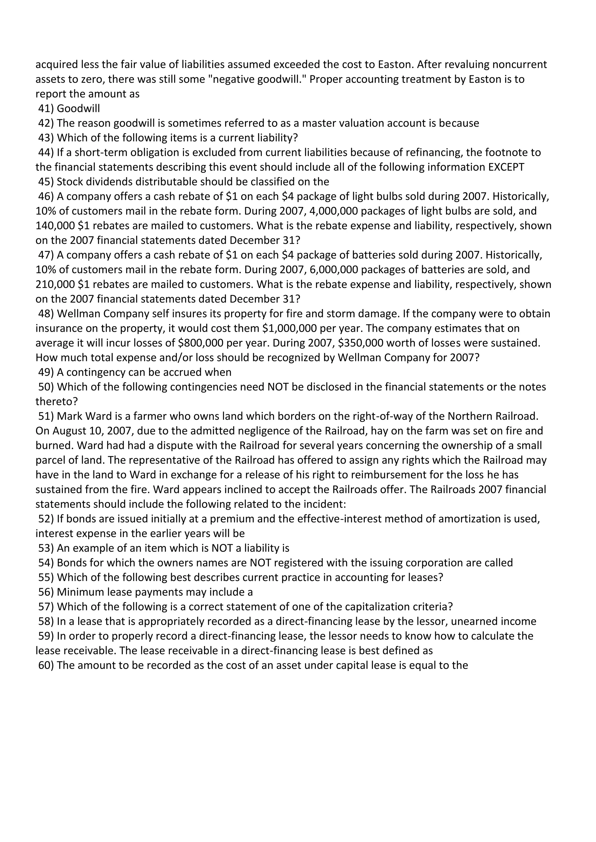 Acc 422 final exam | DOCX