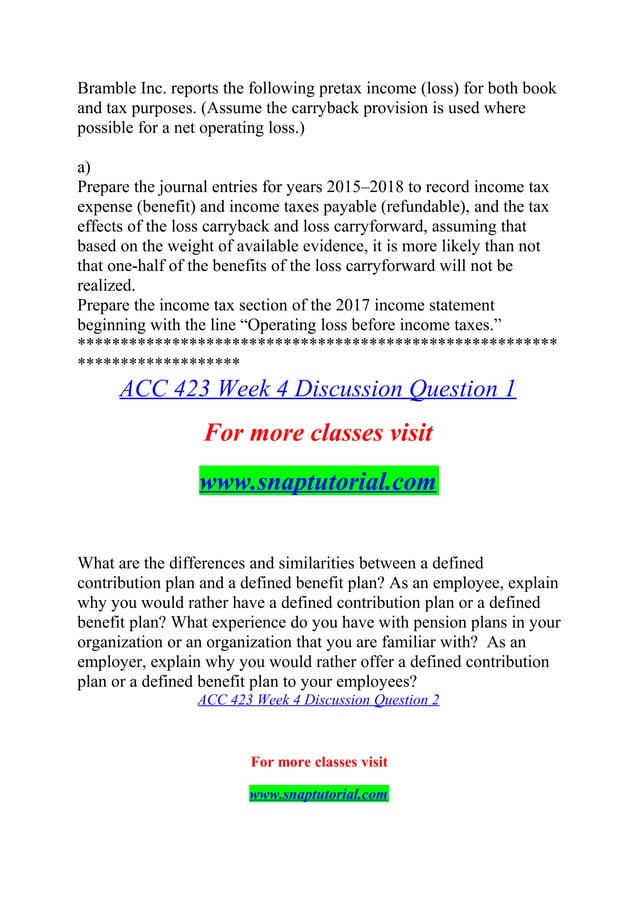 Acc 423 Exceptional Education / snaptutorial.com