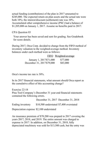 ACC 423 Final Exam Guide/snaptutorial.com