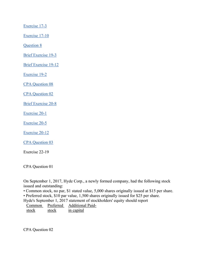 Acc 423 final exam guide (new 2018, with excel file) | PDF