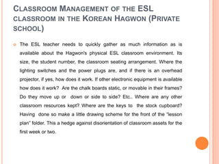 Acc4300 4 classroom management | PPTX