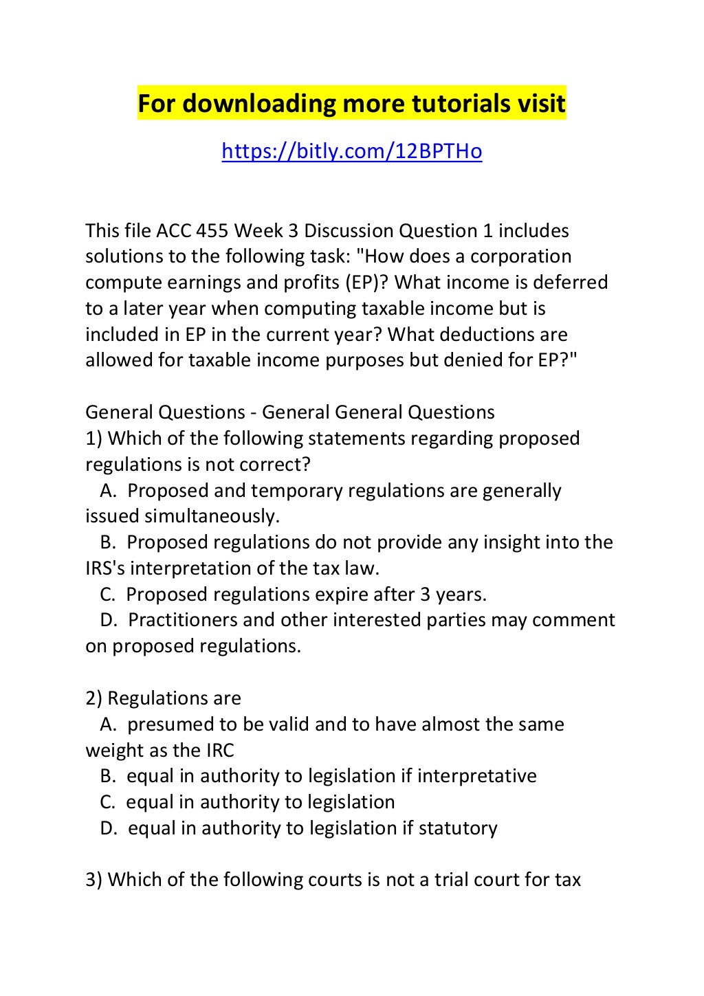 Acc 455 Week 3 Discussion Question 1 acc-455-week-3-discussion-question-1