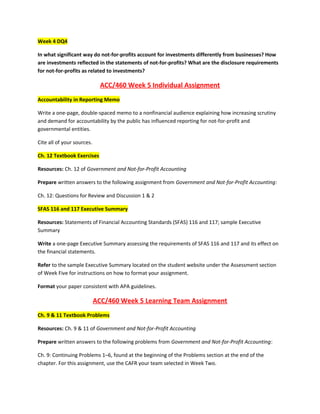 Acc 460 entire course | DOC