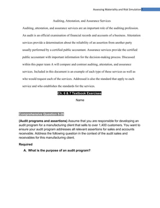 Acc 490 Preview Full Class | DOC