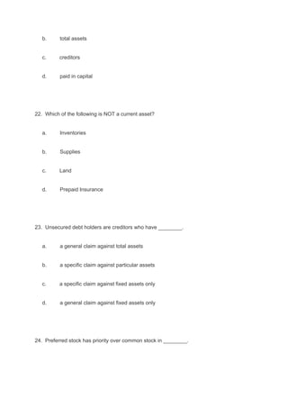 ACC 500 Module 5 Midterm Exam | PDF