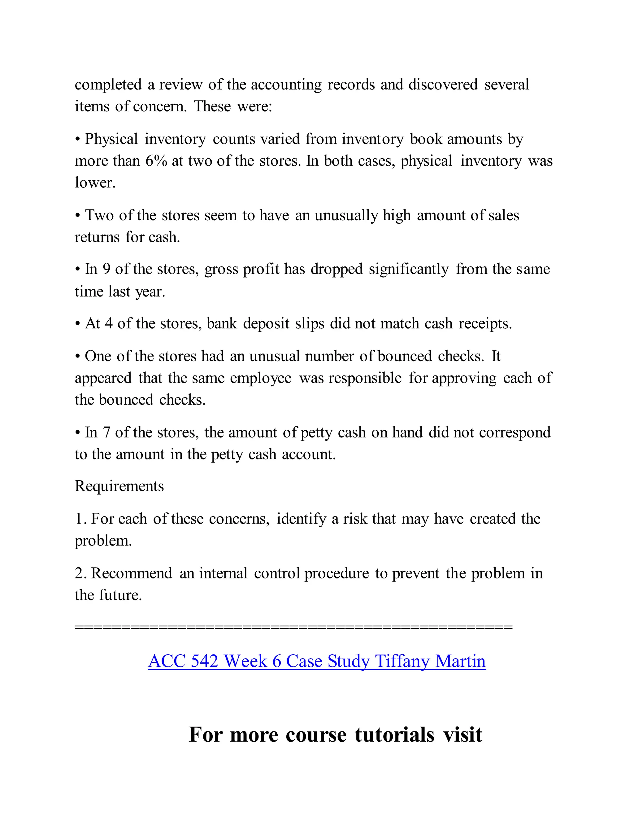 ACC 542 Expect Success/newtonhelp.com