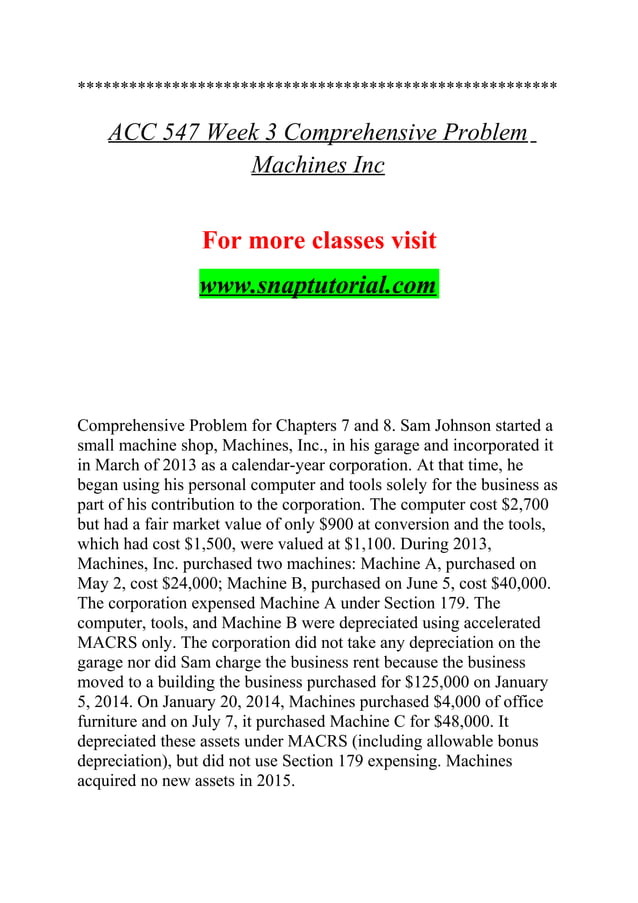 Acc 547 Effective Communication / snaptutorial.com | Business Accounting & Finance | Business