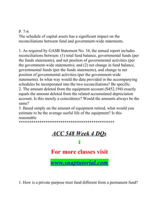 Acc 548 Enhance teaching-snaptutorial.com