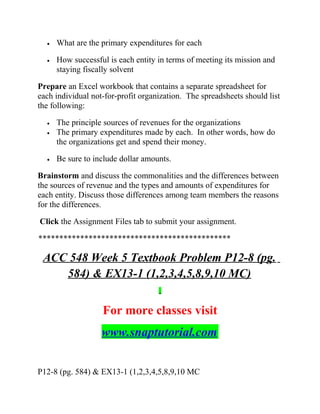 Acc 548 Enhance teaching-snaptutorial.com