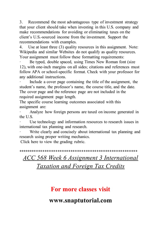 ACC 568 Exceptional Education / snaptutorial.com | PDF