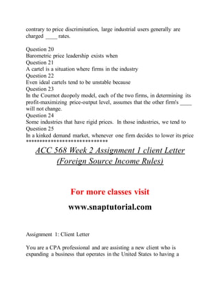 ACC 568 Education Redefined / snaptutorial.com