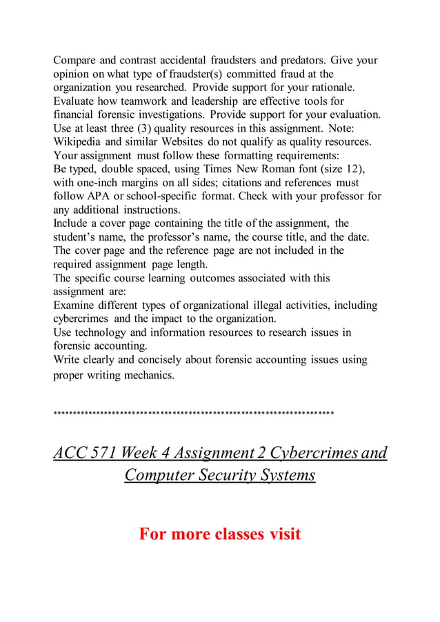 Acc 571 Education Organization -- snaptutorial.com