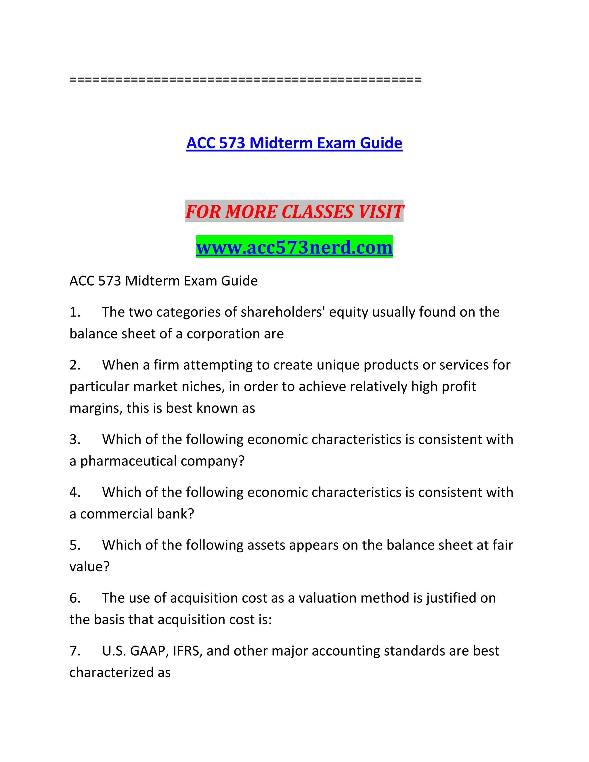 ACC 573 NERD Fabulous Teaching--acc573nerd.com