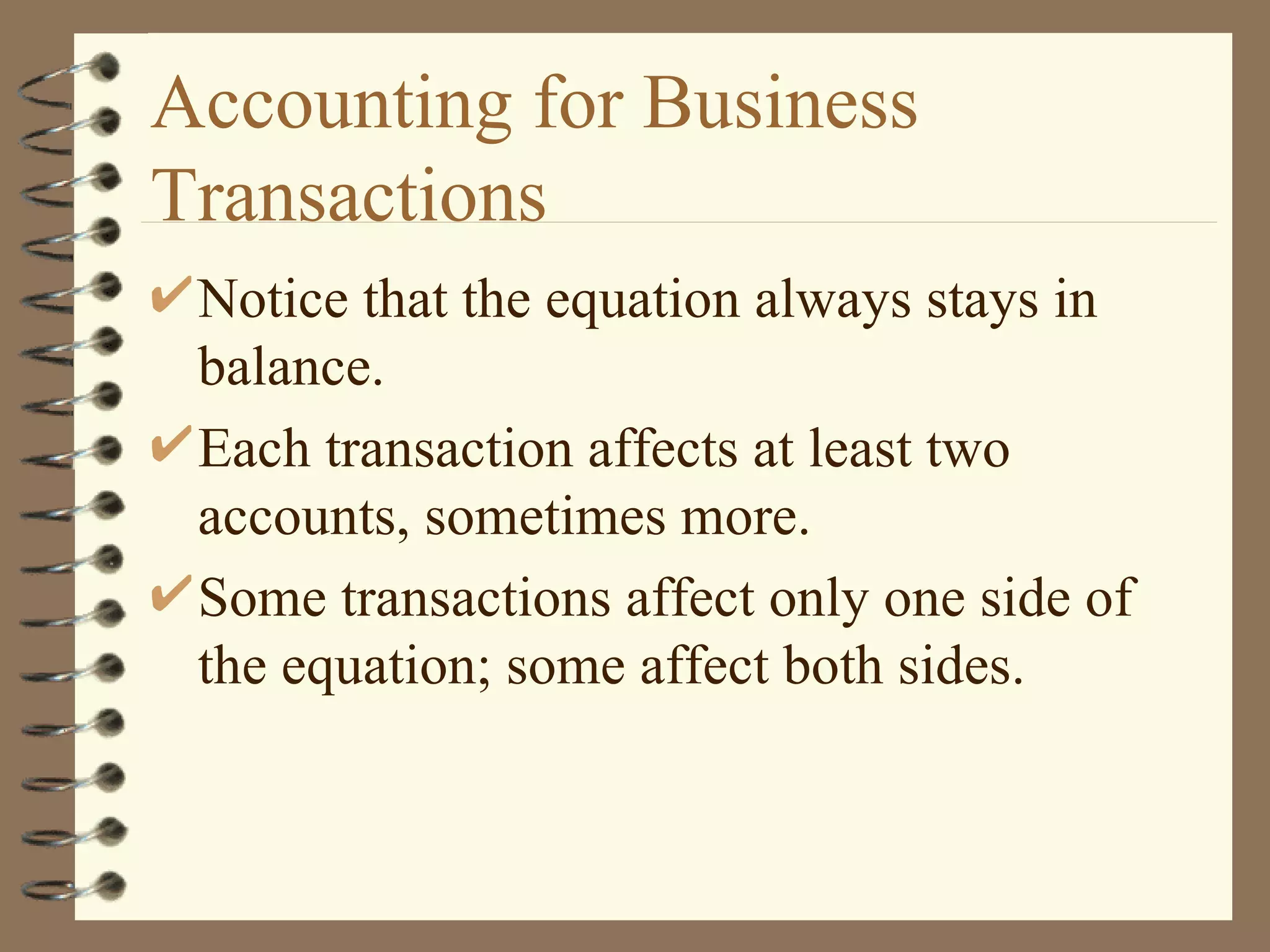 Accounting - Chapter 1 | PPT