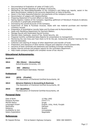 ACCA-C.V | PDF