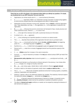 ACCA Approved Practice Revision Kit | PDF