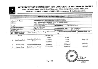 Accab certificate & scope | PPT