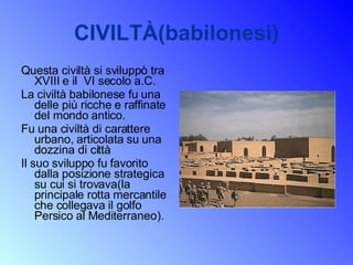Accadi E Babilonesi | PPT