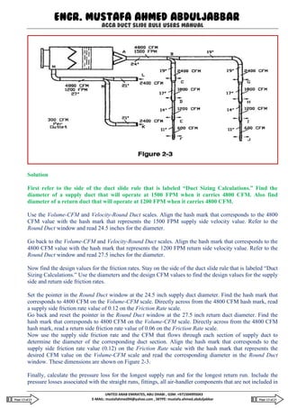 Acca duct slide rule users manual | PDF