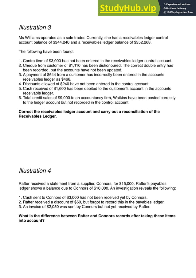 ACCA F3 -Financial Accounting Workbook Questions | PDF