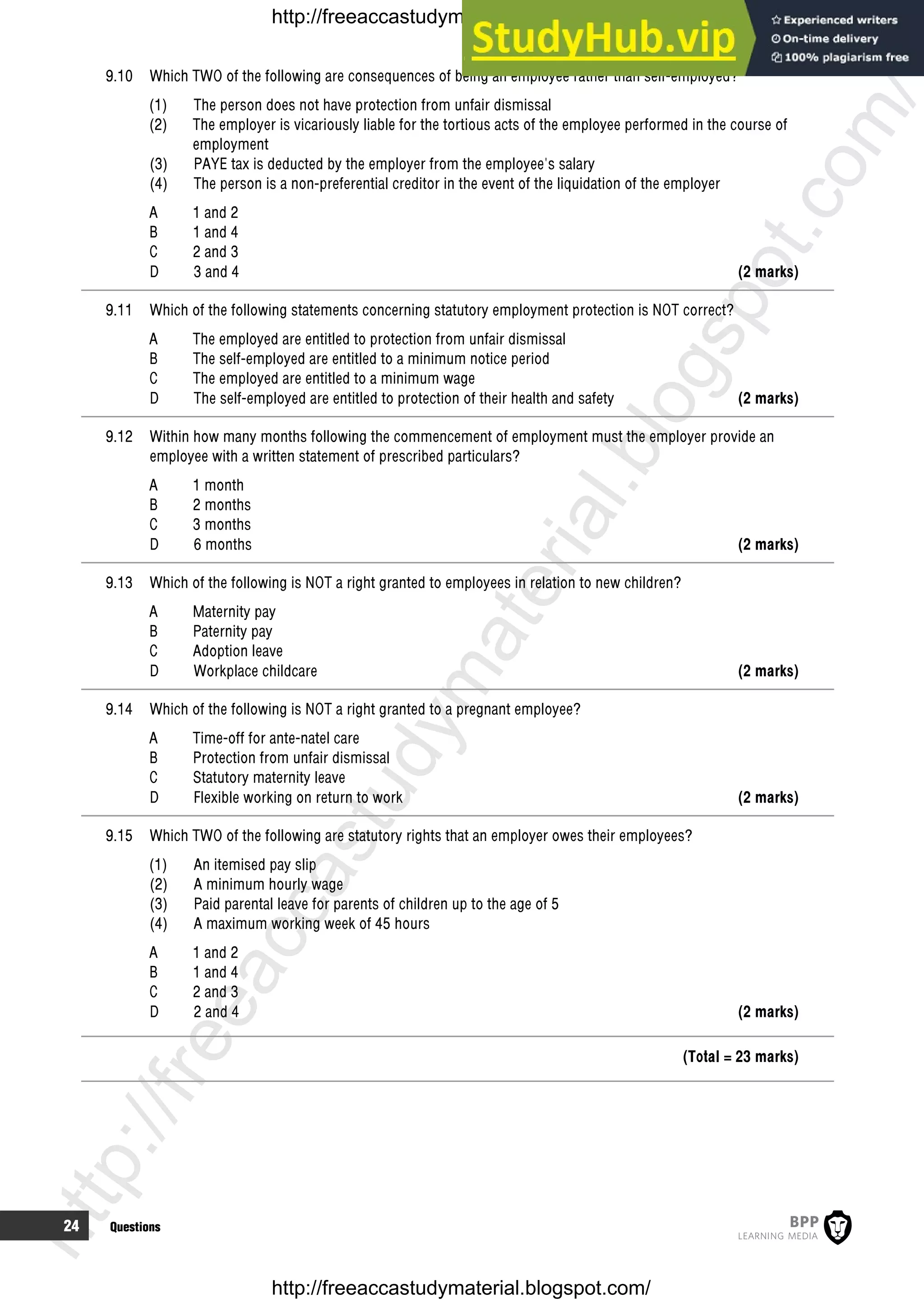 Acca F4 | PDF | Educational Assessment | Education
