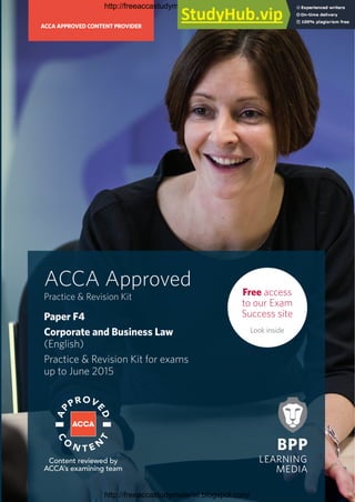 Acca F4 | PDF