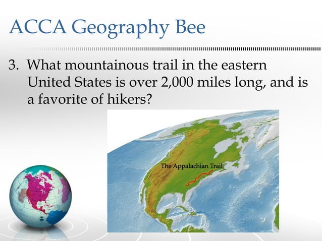 ACCA Geography Bee (Grades 4-6) | PPT