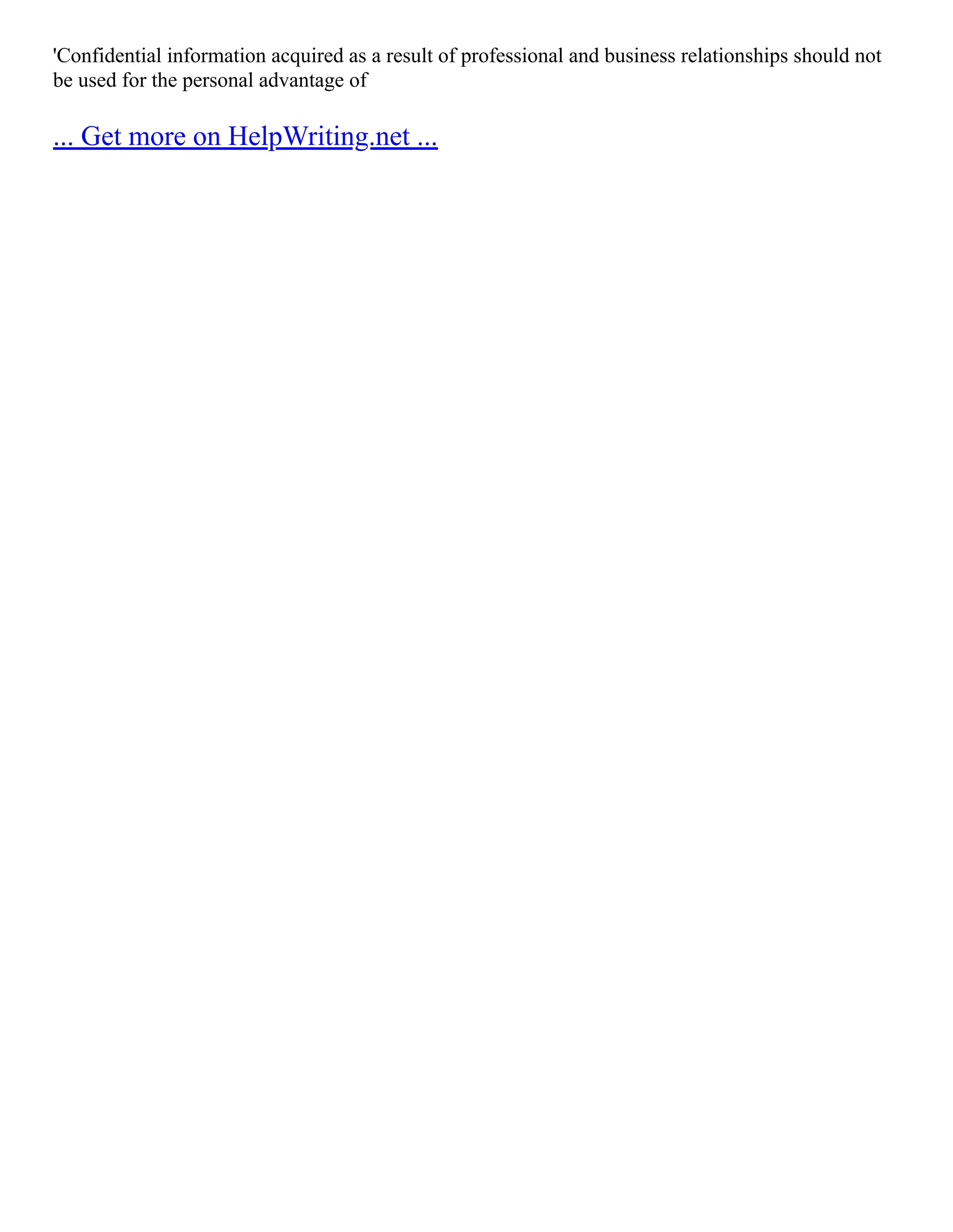 Acca Professional Ethics Module | PDF