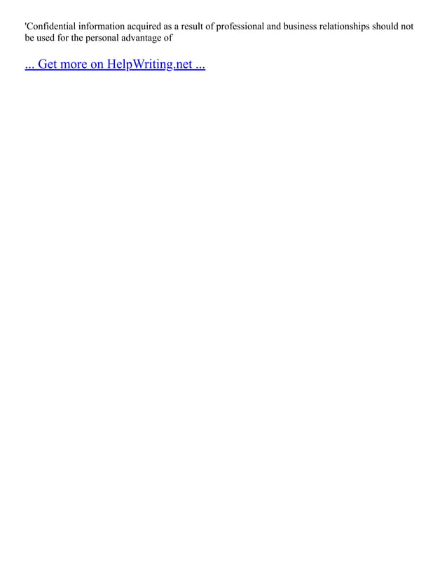 Acca Professional Ethics Module | PDF | Physical Therapy | Wellness