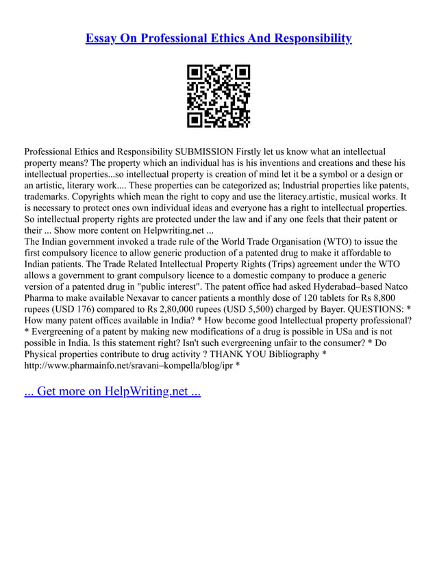 Acca Professional Ethics Module | PDF | Physical Therapy | Wellness