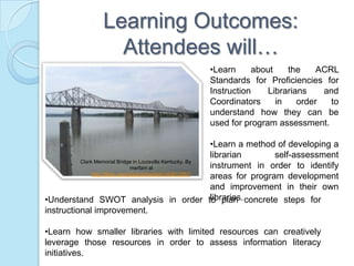 Accardi bolsteringthe bridge_loex | PPTX | Educational Assessment ...