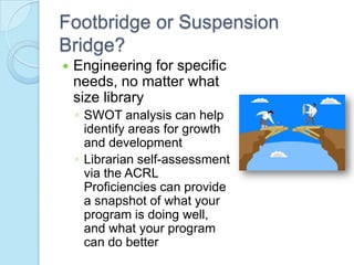 Accardi bolsteringthe bridge_loex | PPTX | Educational Assessment ...