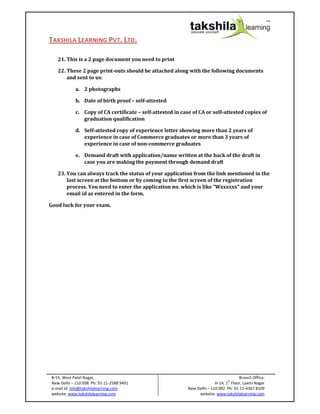 ACCA Registration Process for Diploma in IFRS | PDF