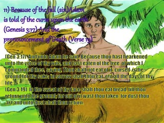 SERMON SERIES CHARACTERS OF THE BIBLE LESSON 1 ADAM | PPTX