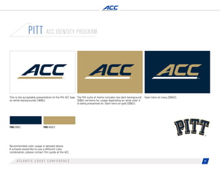 ACC (Atlantic Coast Conference) Brand Standards Manual | PDF