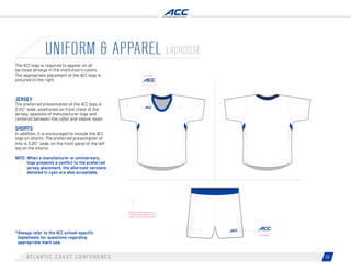 ACC (Atlantic Coast Conference) Brand Standards Manual | PDF