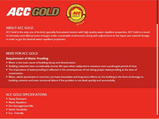 Summer Internship Report of Acc cement ppt | PPTX