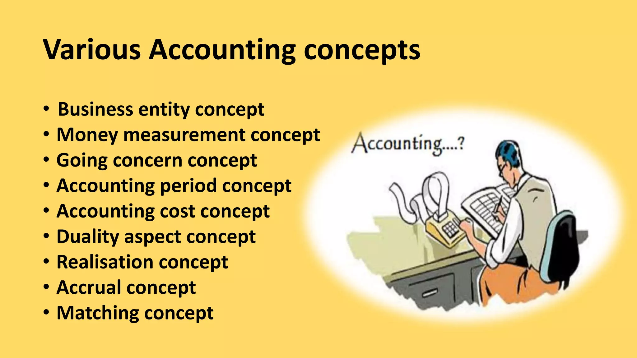 Accounting concepts | PPTX