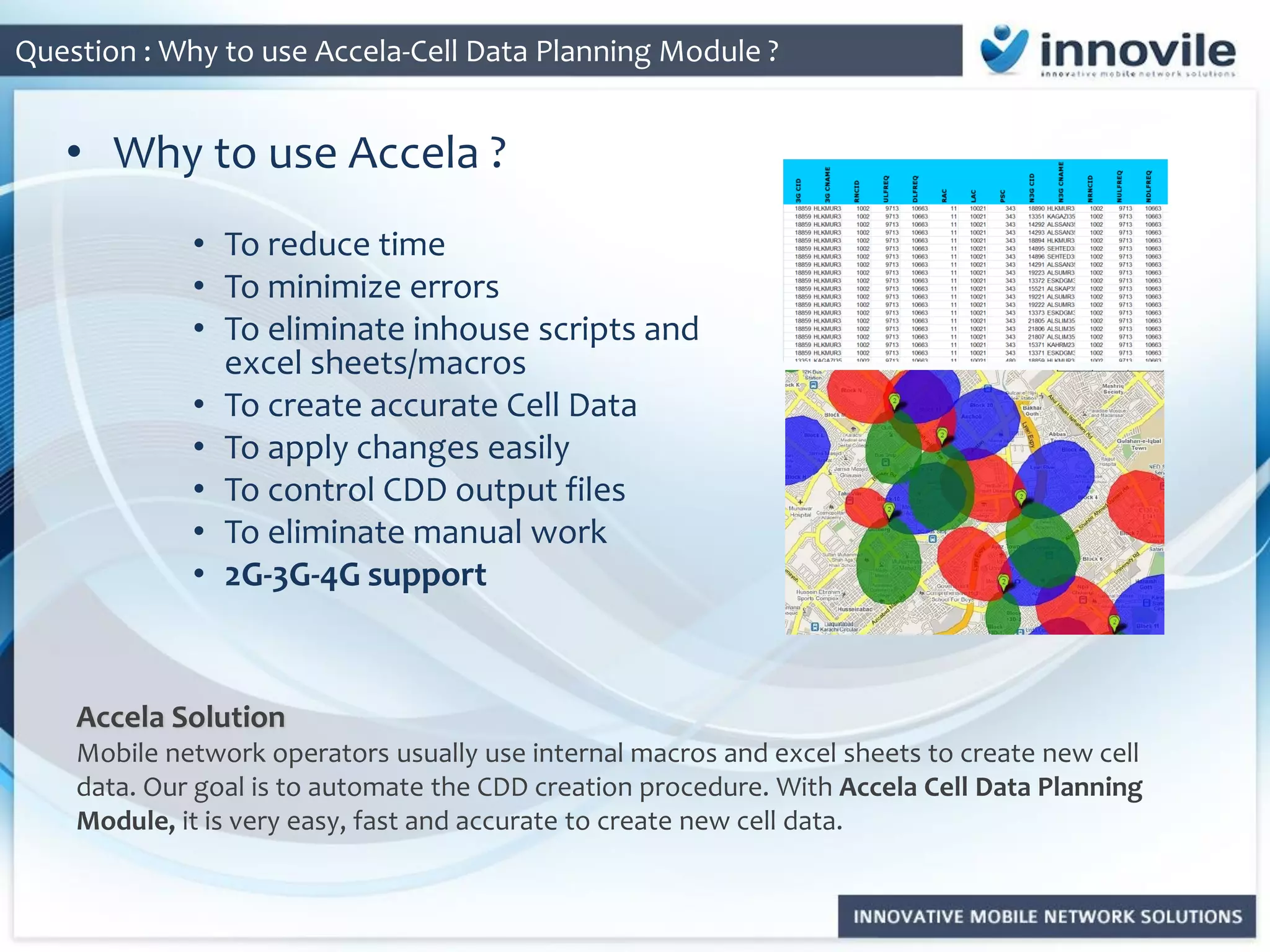 GSM UMTS LTE Site Commissioning software | PDF