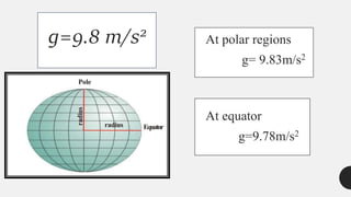 acceleration due to gravity.pptxysysysysyyehehheggegegeeggeh | PPT